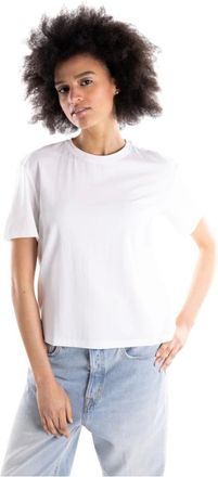 Marella Femme, Tops, Blanc, Taille: 42 FR Punto Milano Jersey T-shirt