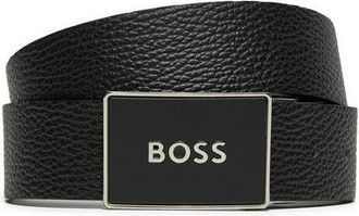 HUGO BOSS Herrengürtel Icon 50529690 Schwarz