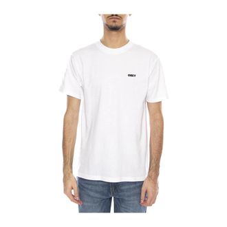 Obey Herren, Oberteile, Wei&szlig;, LGr&ouml;&szlig;e