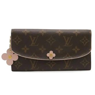 Louis Vuitton Pre-owned Portefeuille Emilie Monogram Long Wallet - Femme - Pre-owned - Brun - Taille: ONE Size