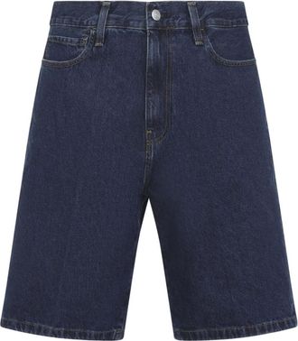 Carhartt Work in Progress Homme, Shorts, Bleu, Taille: W32 Denim Shorts