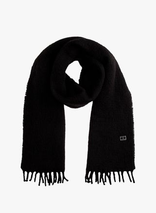 Tommy Hilfiger Echarpe frang&eacute;e en laine m&eacute;lang&eacute;e