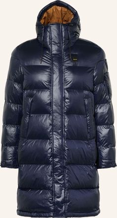 Blauer Steppmantel Aldrich blau