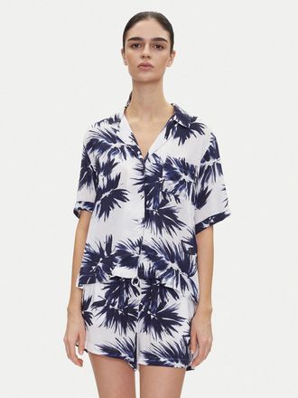 DKNY Pyjama YI90052 Dunkelblau Regular Fit