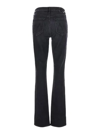 Mother Mid Rise Dazzler Skimp Jeans - Gray
