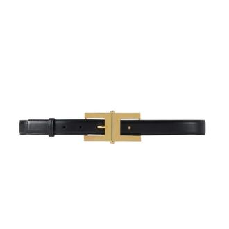 Elisabetta Franchi Femme, Accessoires, Noir, Taille: L Ceinture avec boucle logo