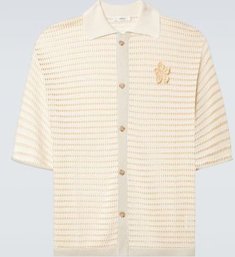 Commas Chemise en crochet