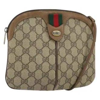 Gucci Pre-owned Vintage Umh&auml;ngetasche - - Pre-owned - Damen - Beige - ONE SIZE