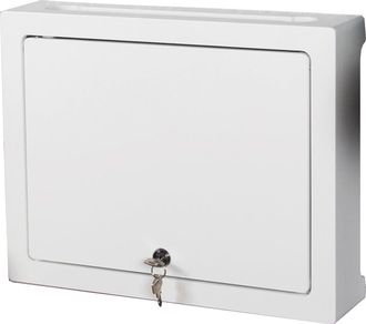 Generic Aufbewahrungsregal for WLAN-Router, WLAN-Organizer zur Wandmontage, abschlie&szlig;bare Kabelmanagementbox, Wei&szlig; (Gr&ouml;&szlig;e: 38 * 30 9 cm)(A)