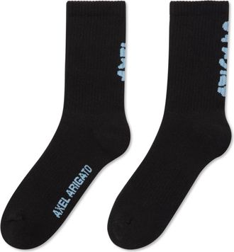 Axel Arigato Floral Jacquard Socken - - Underwear - unisex - Schwarzk - S