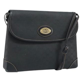 Gucci Sac &agrave; bandouli&egrave;re Vintage Pre-owned - Femme - Pre-owned - Noir - Taille: ONE Size