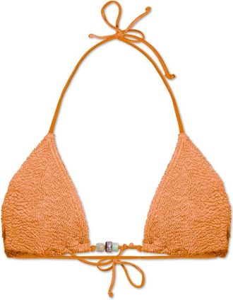 Bond-Eye Femme, Maillots de bain, Orange, Taille: ONE Size Beaded Ingrid Triangle