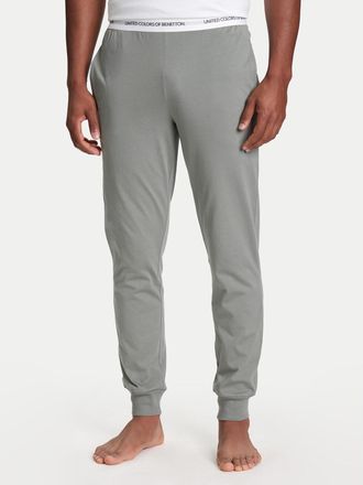 Benetton United Colors Of Benetton Pyjamahose 30964F00V Grau Regular Fit