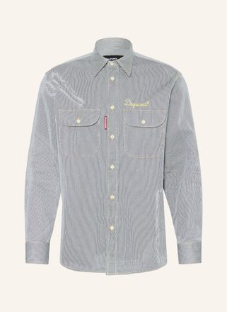 Dsquared2 Hemd Comfort Fit blau
