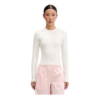 Vicolo Figurbetonte Viskose-Bluse - - Knitwear - Damen - Beige - M