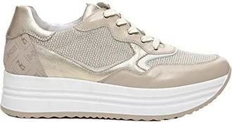 Nero Giardini Baskets pour femme - Taille : 39 EU, Beige dor&eacute;., 39 EU