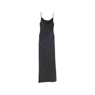 Missoni Zigzag-Strick-Kleid mit U-Boot-Ausschnitt - - Dresses - Damen - Blau - XS