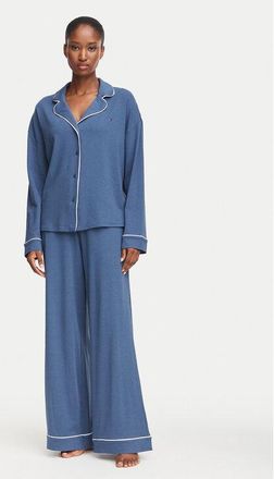 Tommy Hilfiger Pyjama UW0UW06690 Blau Regular Fit