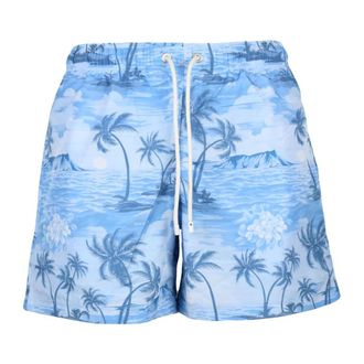 Palm Angels Boxer Mare - - Swimwear - Herren - Blau - S