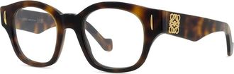 Loewe Femme, Accessoires, Brun, Taille: ONE Size Havana RX Optical Lunettes