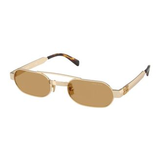 Miu Miu B52S Sonnenbrille - - Accessories - Damen - Gelb - 52 MM