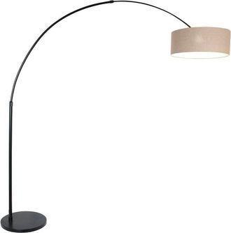 Steinhauer Steinhauer - stehlampe - Sparkled Light - schwarz - metall stoff