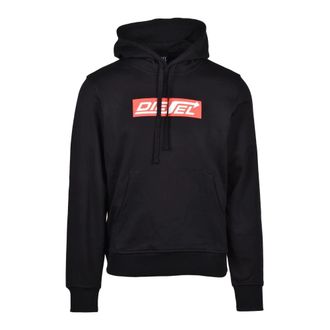 Diesel Kapuzenpullover - - Sweatshirts & Hoodies - Herren - Schwarzk - L
