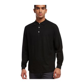 Brooks Brothers Merinowoll-Poloshirt - - Knitwear - Herren - Schwarzk - S