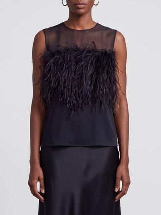 Alberta Ferretti Top Femme couleur Noir