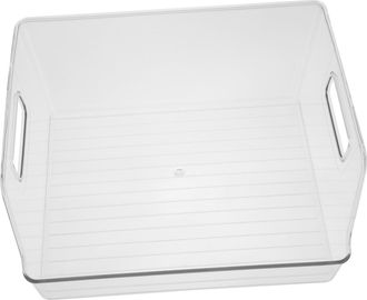 Cabilock Große Transparente Acryl Aufbewahrungsbox mit Hoher Kapazität Vielseitiger Dokumentenhalter und Organizer für Büro und Zuhause zur Ordentlichen Aufbew