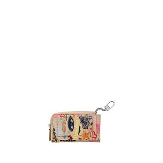 Marc Jacobs Portefeuille The Punk Scribble en cuir