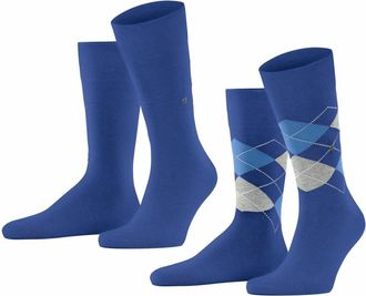 Burlington Socken Everyday Argyle Mix 2-Pack
