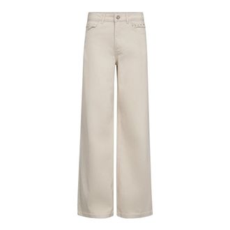 Mos Mosh MOS Mosh, Femme, Pantalons, Beige, Taille: W29 Wide Pantalons