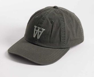 Wood Wood Klassische Kappe in Weinlaub-Gr&uuml;n