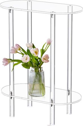 Generico Transparenter Acrylst&auml;nder: Klare Struktur, moderne Heimdekoration, n&uuml;tzliche Plattform, elegante Pr&auml;sentationsstruktur | f&uuml;r die Anordnung von Verbes