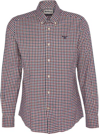 Barbour Softes Flanellhemd Finkle mit Vichykaromuster, Tailored Fit in