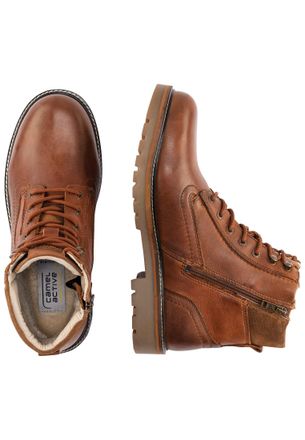 Camel Active Herren Melbourne Boot aus echtem Leder Cognac, menswear-44
