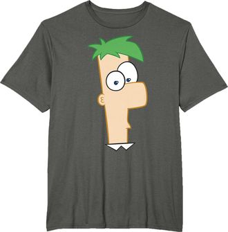 Disney Phineas und Ferb Ferb Big Face T-Shirt