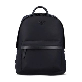 Emporio Armani Homme, Sacs, Noir, Taille: ONE Size ASV Nylon Backpack