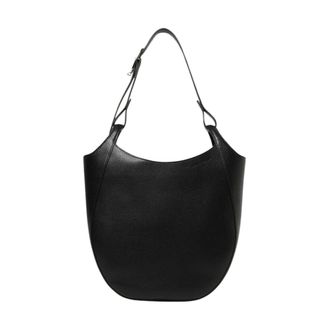 Longchamp Femme, Sacs, Noir, Taille: ONE Size Sac bandouli&egrave;re &agrave; texture