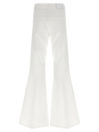 Twin-Set Flared Leg Jeans - White