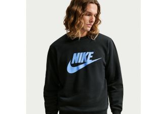 Nike T-Shirt Nike Sportswear Club Mens Graphic Fleece Crew in mehreren Gr&ouml;&szlig;en von S bis XXXL verf&uuml;gbar