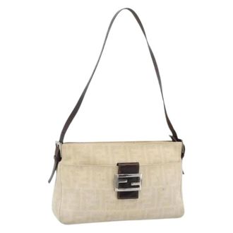 Fendi Pre-owned Vintage Schultertasche - - Pre-owned - Damen - Beige - ONE SIZE