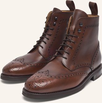 Henry Stevens Schn&uuml;rboots Winston fbdb2 braun