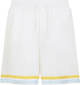 Casablanca Homme, Shorts, Blanc, Taille: M Short