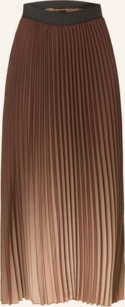 Elena Miro Elena Miro Plisseerock braun