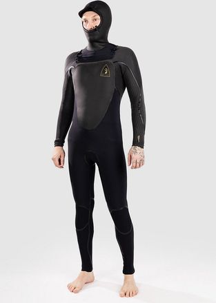 O'Neill Mutant Legend 5/4 Chest Zip Hooded Neoprenanzug temperedsteel