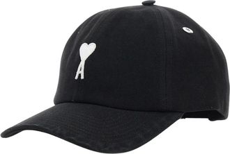 Ami Homme, Accessoires, Noir, Taille: ONE Size Ami De Coeur Felt Cap