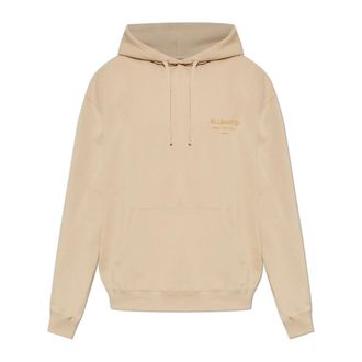 AllSaints Homme, Sweatshirts et sweats &agrave; capuche, Beige, Taille: L SweaT-shirt Xander