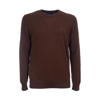 Polo Ralph Lauren Rundhals-Strickware - - Knitwear - Herren - Braun - S